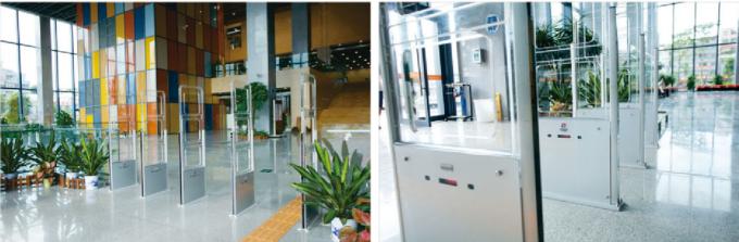 HF Library RFID Reader Library Security Gates Width 90CM With Infrared ...