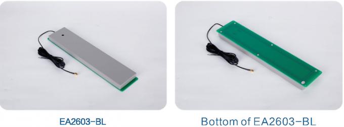 Metal Shielding Rectangular RFID Reader Antenna SMA RF Interface 530g
