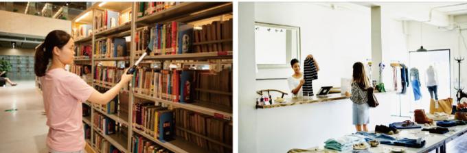 Handheld RFID Wand Reader 13.56 MHz , RFID Stick Reader R - Pan For ...