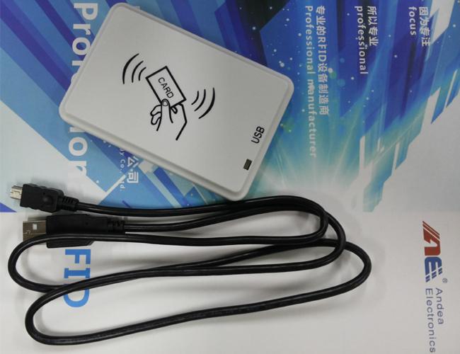 ISO18000 - 3 Mode 3 RFID USB Reader Writer For RFID Tagging System ...