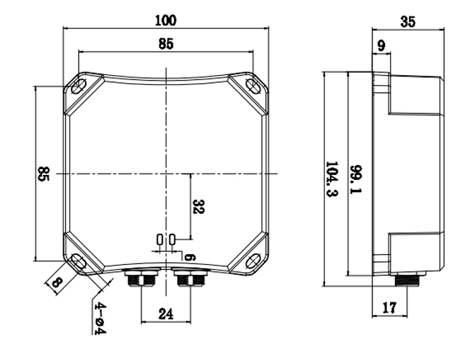 High Performance Small Size With Modbus Interface Industrial UHF RFID ...