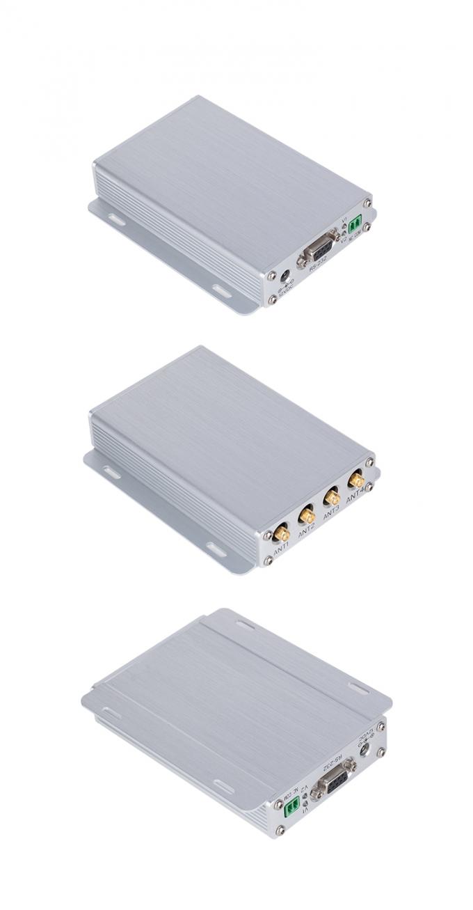 HF Microchip Middle Range RFID Reader Smart Card Reader With 4 Ports ...