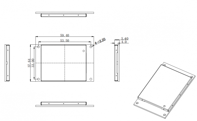 860MHz~960MHz OEM RFID Reader UHF Middle Range Reader Module With Anti ...