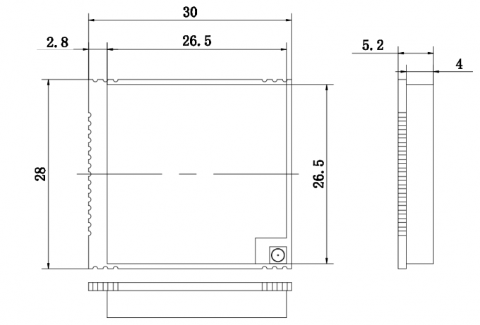 860MHz~960Mhz UHF Embedded RFID Reader Middle Range Reader Module For ...