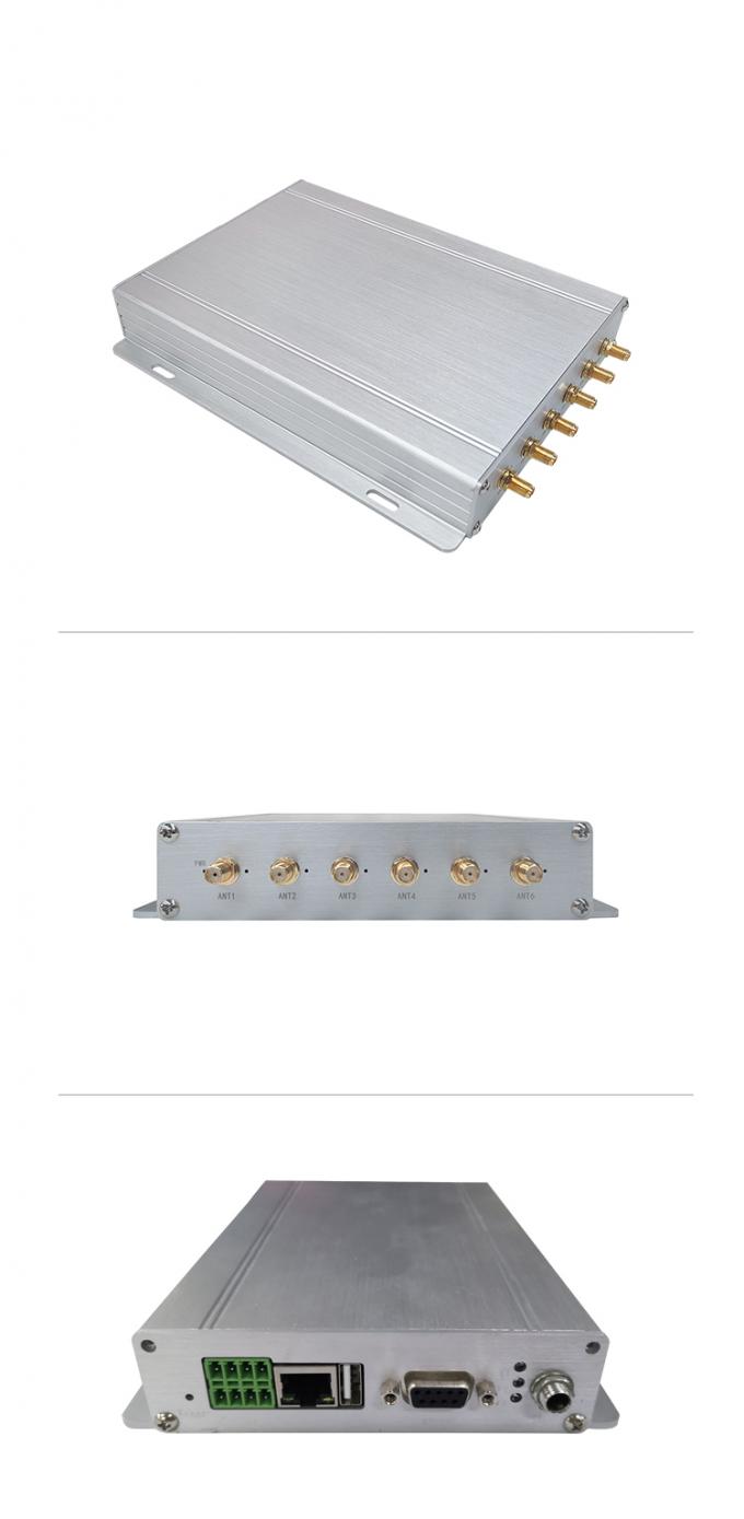 13.56MHz Six Ports RFID Reader ISO 15693 HF Long Range Medium Power ...