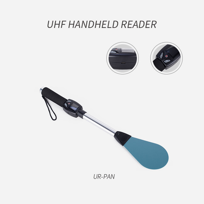 UHF Book Tag Reading And Writing Handheld Bluetooth RFID Reader
